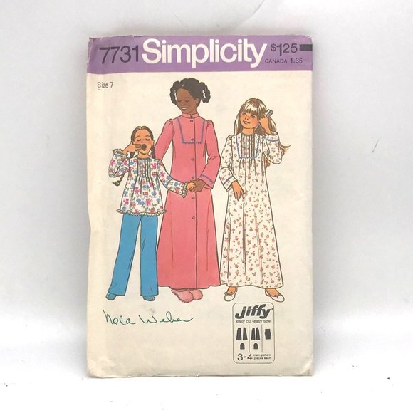 Simplicity | Office | Vintage Sewing Pattern Simplicity 773 Childrens ...